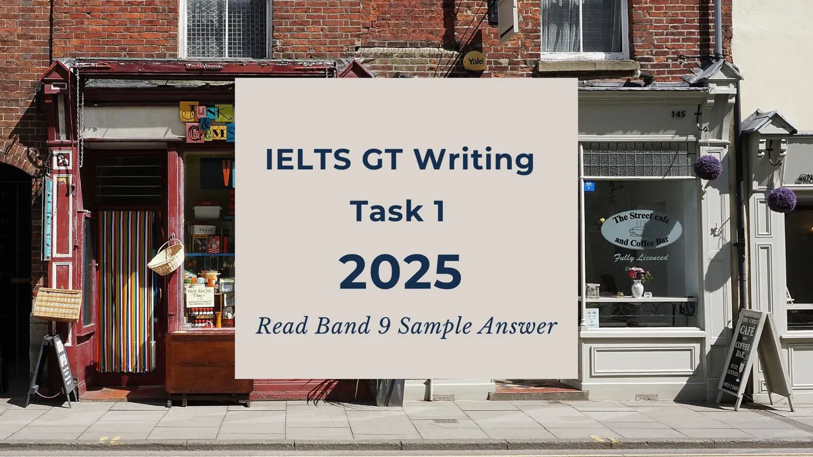 Recent IELTS GT Writing Task 1 - 2025